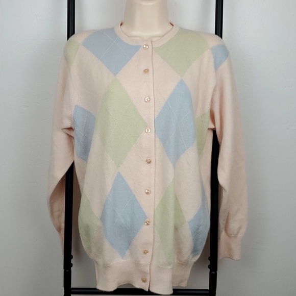 Pringle | Sweaters | Vintage Pringle Of Scotland Pure Cashmere Cardigan ...